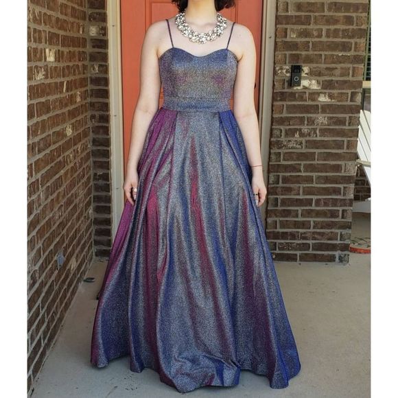 Jules & Cleo | Dresses | Gorgeouscolor Shifting Prom Dress Jules Cleo ...